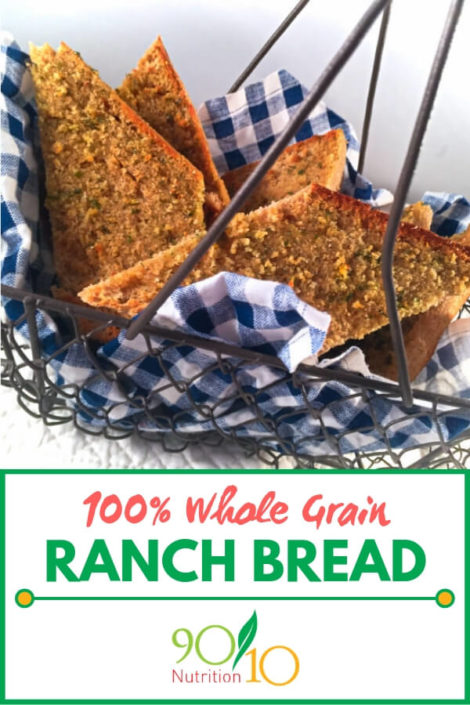 Ranch Bread – 90/10 Nutrition