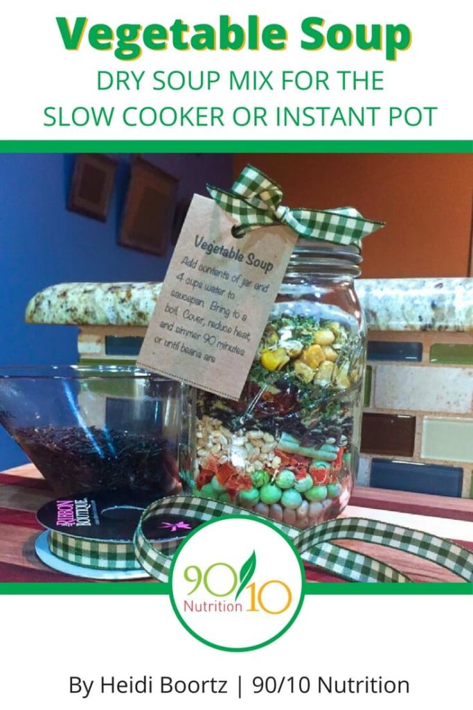 Vegetable Soup (Dry Soup Mix Series) – 90/10 Nutrition