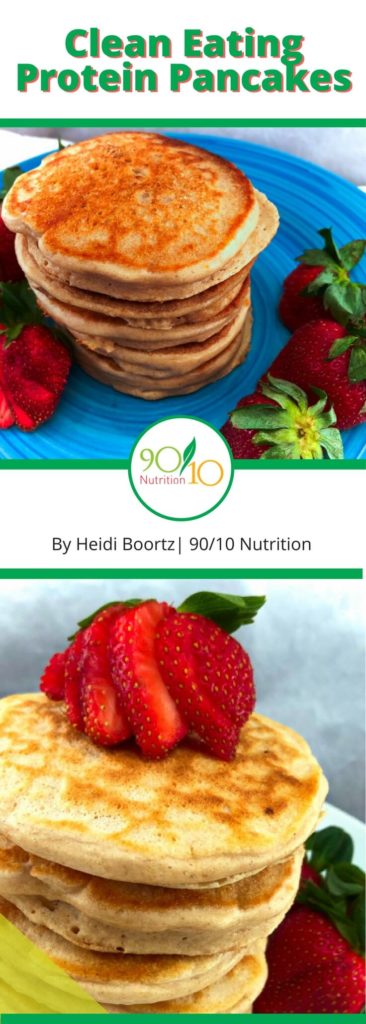 Clean Eating Protein Pancakes – 90/10 Nutrition