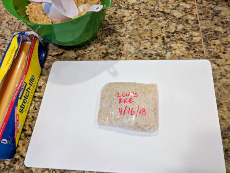 Make Your Own Frozen Brown Rice Packs – 90/10 Nutrition