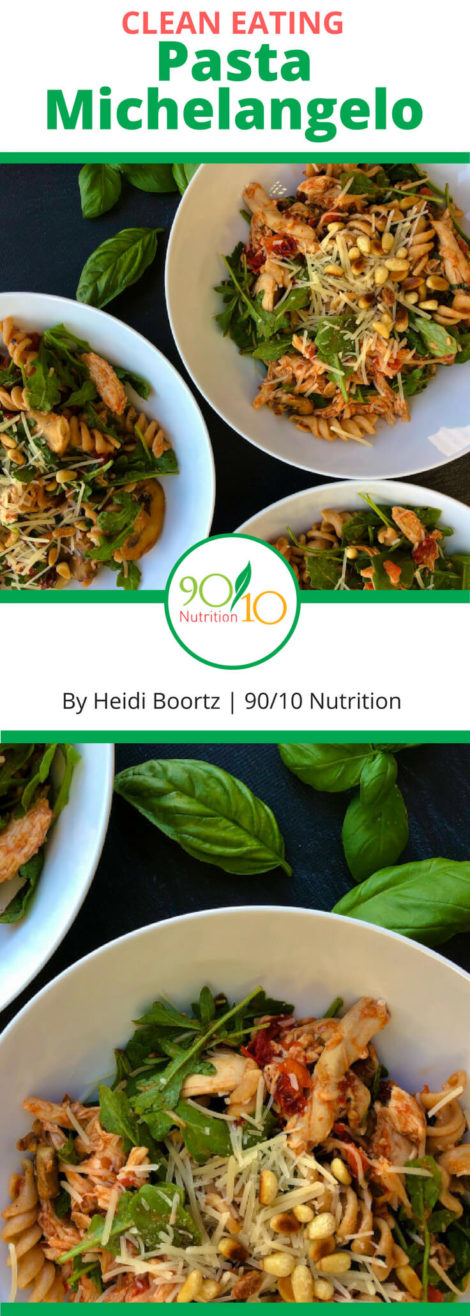 Pasta Michelangelo – 90/10 Nutrition